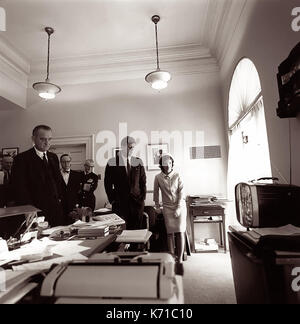 Jacqueline Kennedy, John F. Kennedy, Jr., on Easter Sunday, 1963 Stock ...