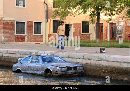 Autonauta Marco Amoretti, La Biennale di Venezia 2017 Stock Photo - Alamy