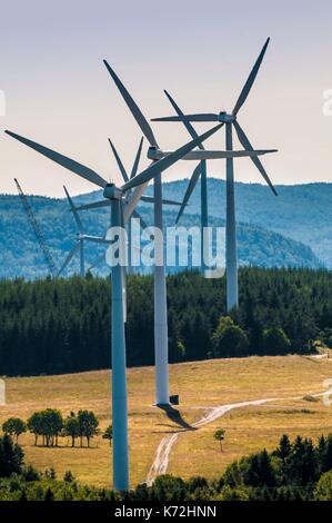 Canada, the province of Quebec, GaspŽsie, Cap-Chat, Le Nordais wind ...