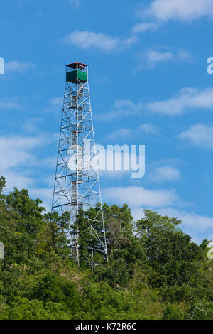 fire lookout tower watch guard wildfire forest safe safety high tall ...