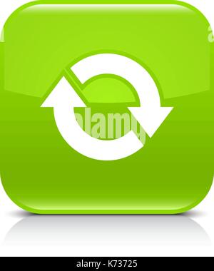 4 arrow icon. Set 03. Rotation, reset, repeat, reload, refresh sign ...