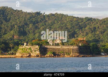 Philippines, Palawan, Taytay, 17th century Fort Santa Isabelle Stock ...