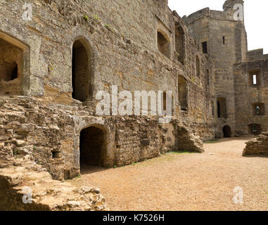 Ancient Bodiam castle in Sussex England United Kingdom Stock Photo - Alamy