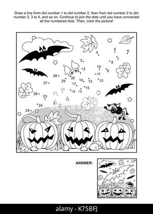 Children spider coloring worksheet illustration Stock Vector Image ...