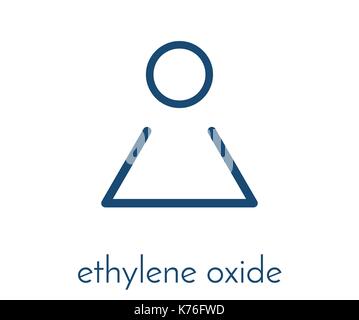 Ethylene molecule structure, medical and chemical vector Stock Photo ...