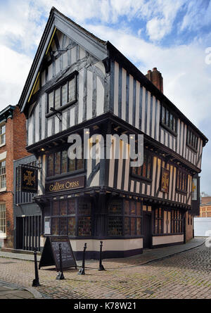 The Golden Cross Inn, Coventry city centre, West Midlands, Warwickshire ...