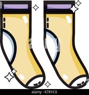 clean socks style design icon Stock Vector Image & Art - Alamy