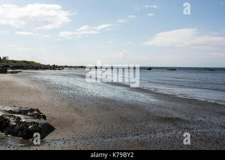 Sunset over the sea at Lendalfoot near Girvan, Scotland Stock Photo - Alamy
