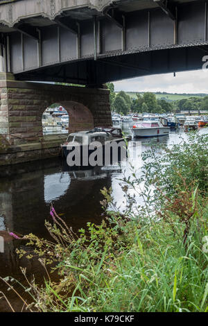Bridge over River Leven next to Loch Lomond Stock Photo - Alamy