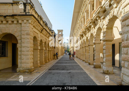 Malta Sliema Tigne Point shopping centre Point Stock Photo - Alamy