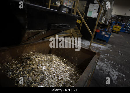 The Royal Mint Experience and coin production factory, in Llantrisant ...