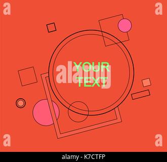 frame with primitive linear forms Stock Vector Image & Art - Alamy