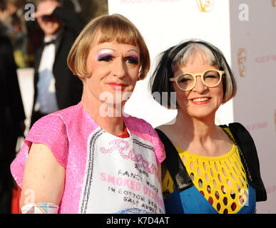 Grayson Perry and wife Philippa Perry arriving for Royal Academy of ...