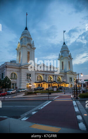 Union Station in Worcester, Massachusetts Stock Photo - Alamy