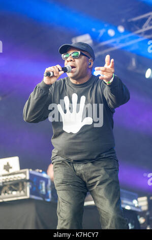 Birmingham, UK. 15th Sep, 2017. Leftfield play the first night of ...