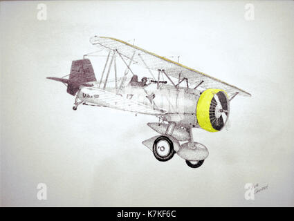 The Boeing F4B-4 was a biplane fighter developed in the late 1920s for ...