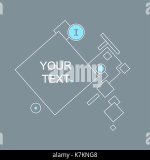 frame with primitive linear forms Stock Vector Image & Art - Alamy