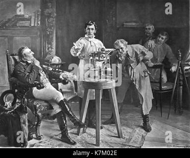 JOSEPH von FRAUNHOFER (1787-1826) Bavarian physicist who invented the ...