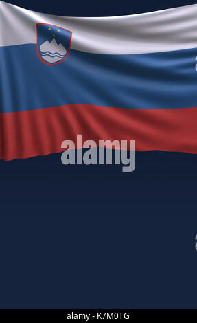Flag Slovenian Colors, Slovenia Flag (3D Render Stock Photo - Alamy