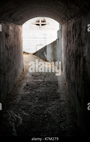 Tunnel in Fort Macaulay - Macaulay Point Park, Esquimalt, Victoria ...