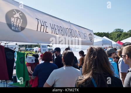 The Herbivorous Butcher vegan food booth at the Minnesota State Fair in ...