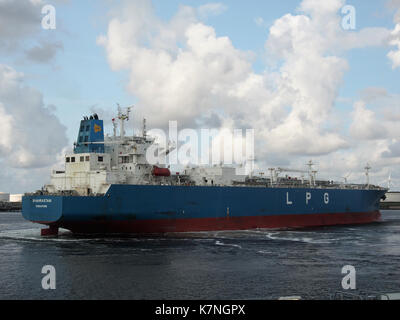The Shahrastani, a modern vessel registered under IMO number 9726085 ...