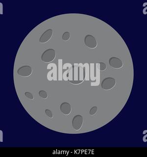 cartoon moon vector symbol icon design. Beautiful illustration isolated ...