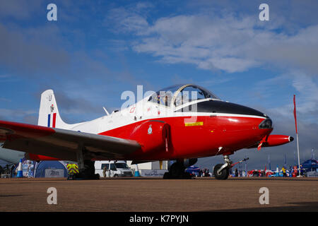 Aircraft Jet Provost RAF Red Pelicans display team 1965 Stock Photo - Alamy