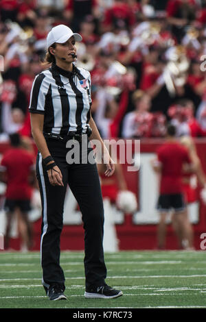 Piscataway, NJ, USA. 16th Sep, 2017. Rutgers Scarlet Knights wide ...