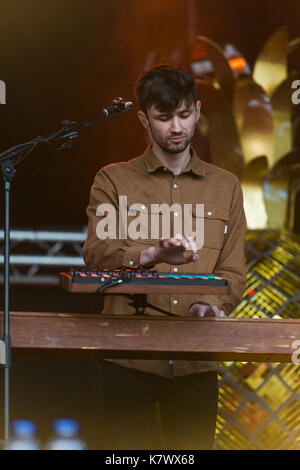 Edmund Irwin-Singer of Glass Animals during the Outside Lands Music ...