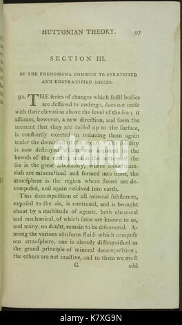 Page 97 of 'Illustrations of the Huttonian Theory of the Earth' covers ...