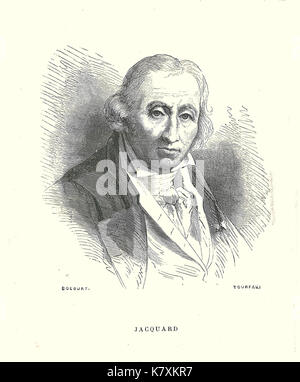 Jacquard, Joseph Marie Stock Photo - Alamy