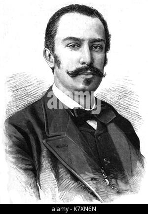 Illustrazione Italiana 1889 n. 13 - Giovanni Giolitti Stock Photo - Alamy