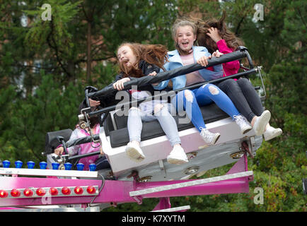 Children playing in fun fair Stock Photo - Alamy
