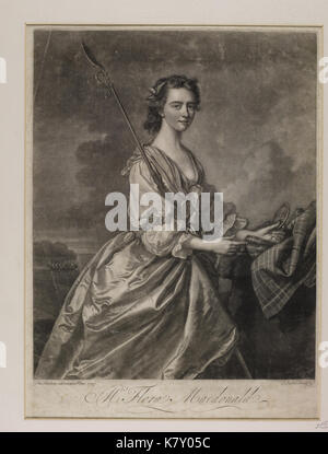 Jacobite broadside - Ms. Flora Macdonald Stock Photo - Alamy
