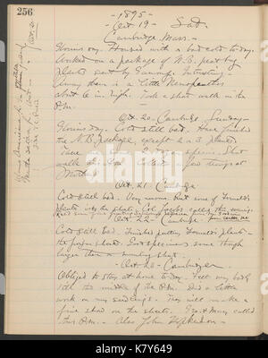 Journal,1895-1896 (bulk), 1895-1927 (inclusive) (Page 159 Stock Photo ...