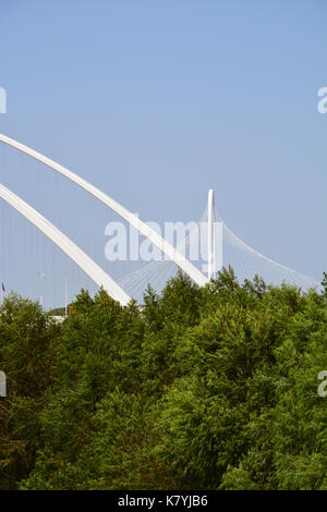 Santiago Calatrava has designed two signature bridges in Dallas, the ...