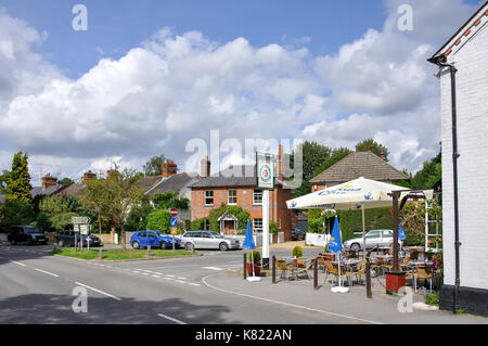 Winkfield Row village - Berkshire, United Kingdom colour atlas map town ...