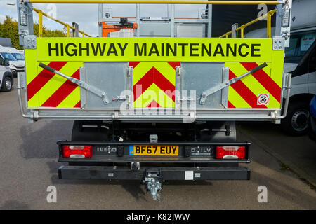 Highway maintenance vehicle Stock Photo - Alamy