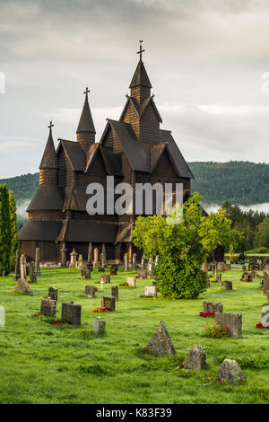 Heddal stave church Stock Photo - Alamy