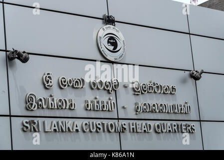Sri Lanka police headquarters in in Colombo, Sri Lanka Stock Photo - Alamy