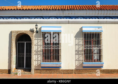 Venezuela, Coro is one of the prettiest colonial cities in Venezuela. Cityscape - old town ...