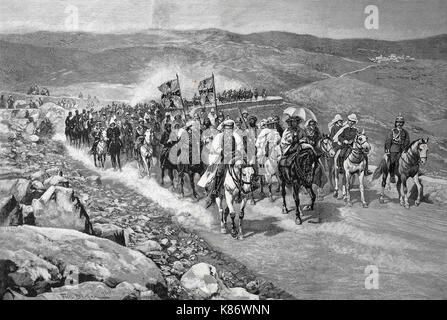 Emperor Wilhelm II in Jerusalem, 1899 Stock Photo - Alamy