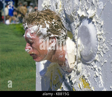 Pie in the face Stock Photo - Alamy