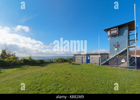 National Coastwatch Watchtower - Daddyhole Plain - Torquay Stock Photo ...