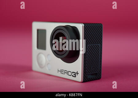 GoPro Hero 3 plus video camera Stock Photo - Alamy