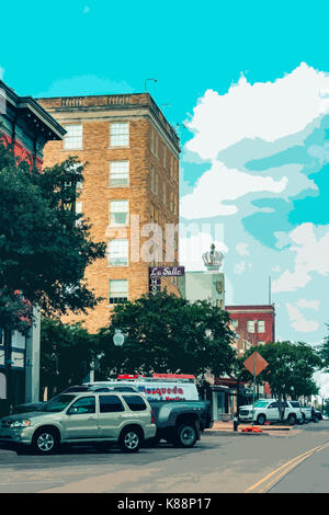 Downtown Bryan Texas Stock Photo - Alamy