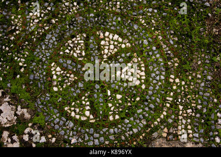 The Greek orthodox church Panagia Throniotissa in Thronos in Crete was ...