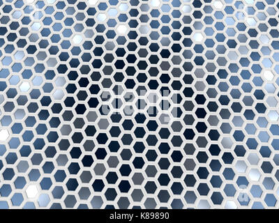 Abstract hexagon pattern background with copy space for text and ...