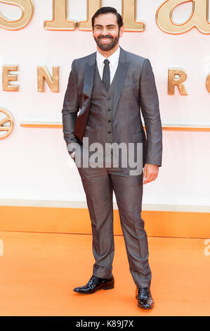Tom Benedict Knight attends the UK Premiere of Dracula Untold at Odeon ...